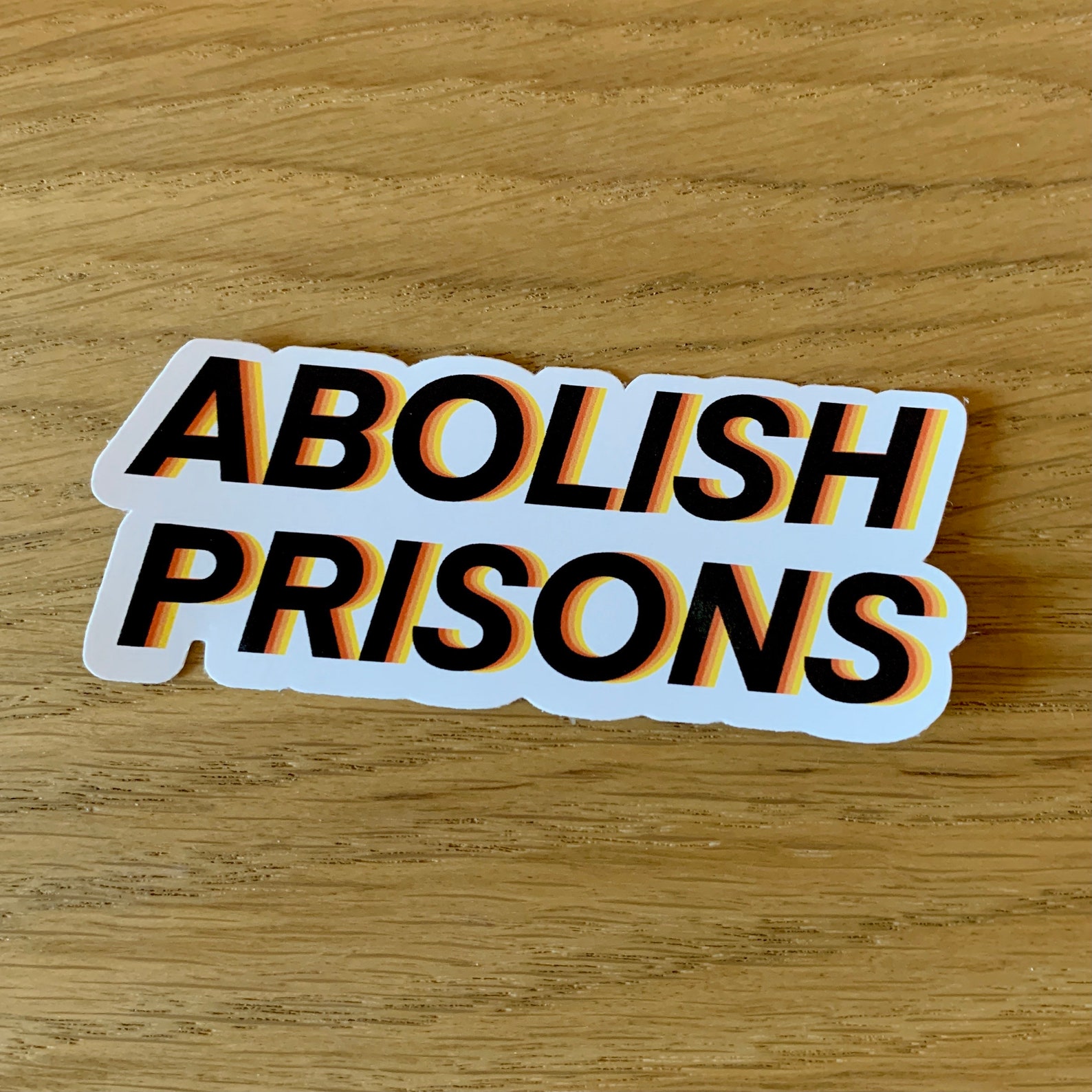 Abolish Prisons Sticker - Etsy