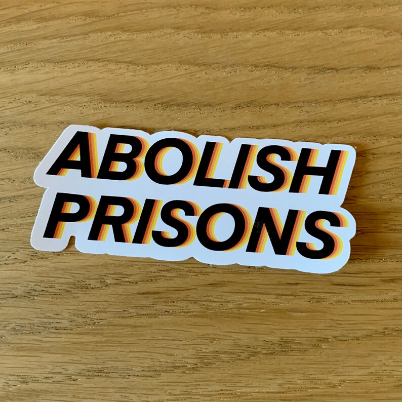 Abolish Prisons Sticker - Etsy