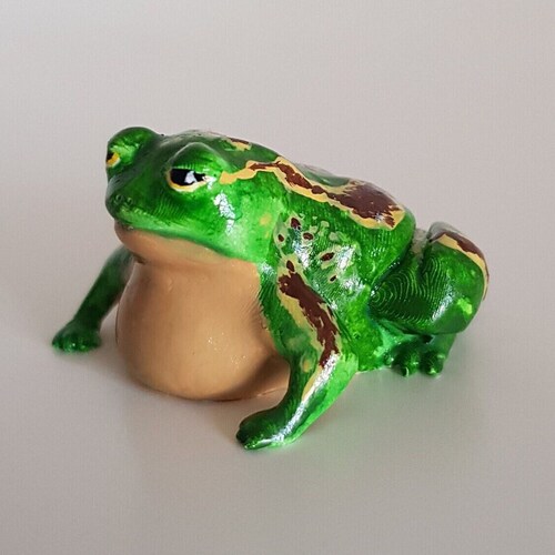 Miniature Frog Figurines EXCLUSIVE Hand-painted and - Etsy