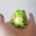 Lil' Frog Butt Figurine – Exclusive Vinyl Desk Buddy - Hand-painted ...