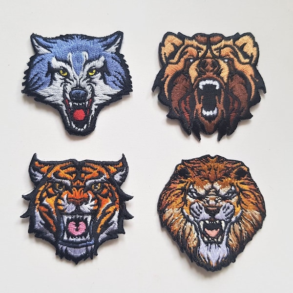 Animal Patches Iron On - Etsy