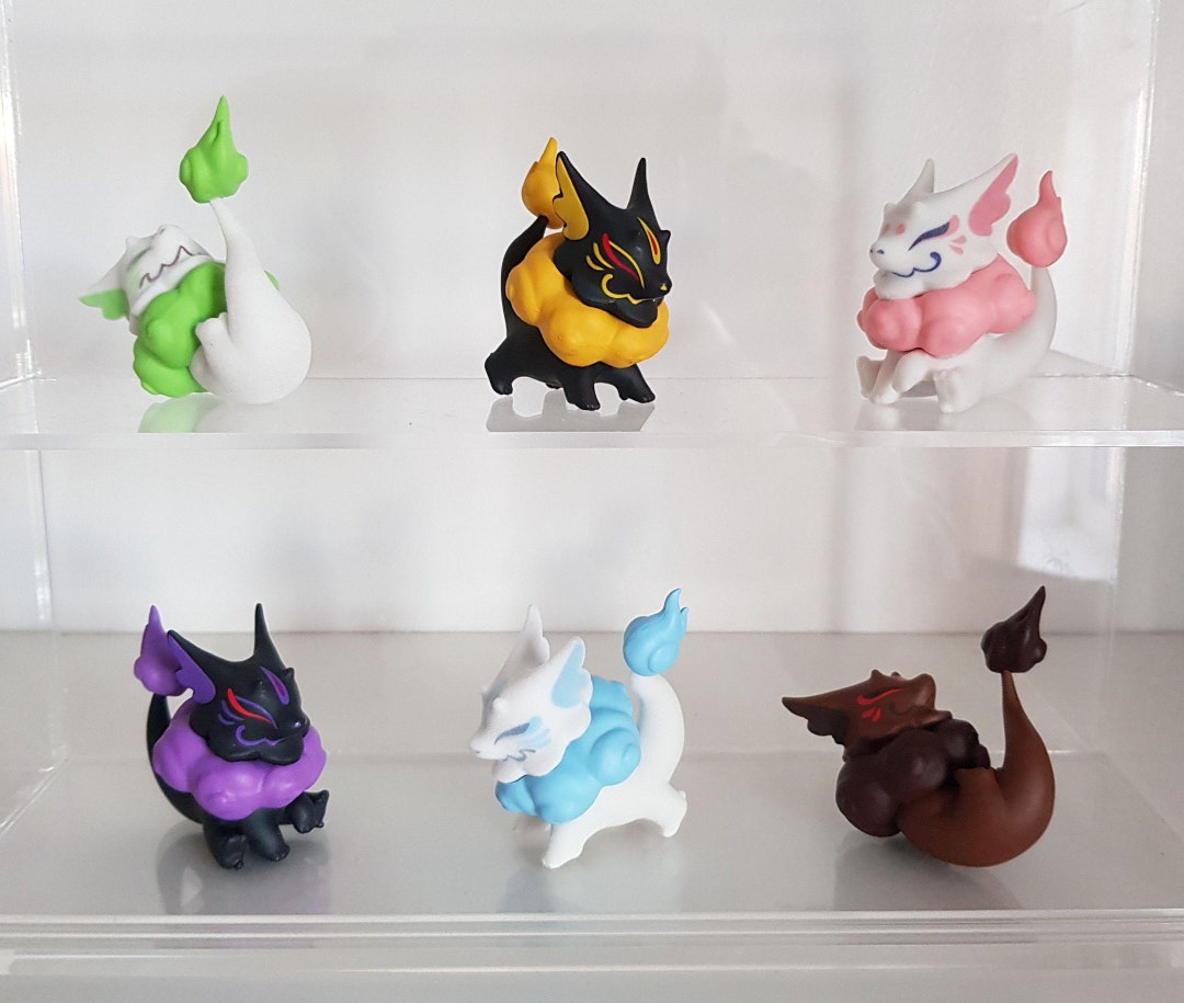 Cute Japanese Dragon Figurines Approx. 4-5cm Tall 6 Different Styles UK ...