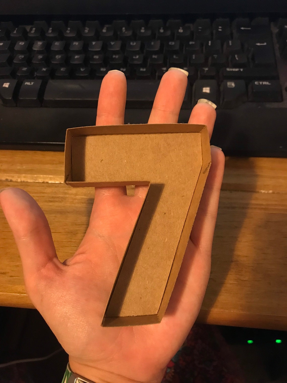 SVG 3D Fillable Numbers Hollow Empty Box Paper Craft Cricut - Etsy UK