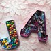 SVG 3D Fillable Letters Alphabet Hollow Empty Box Paper Craft Cricut ...