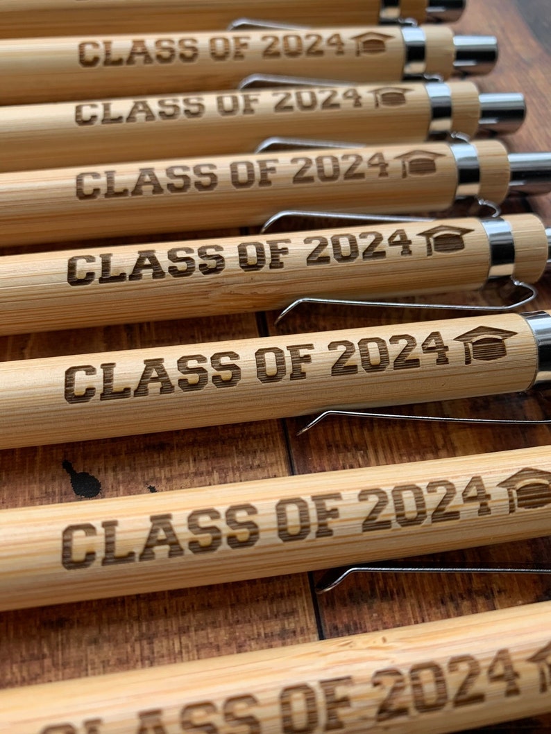 Class of 2026 Keepsake Engraved Bamboo Pen the End of Year Gift ...