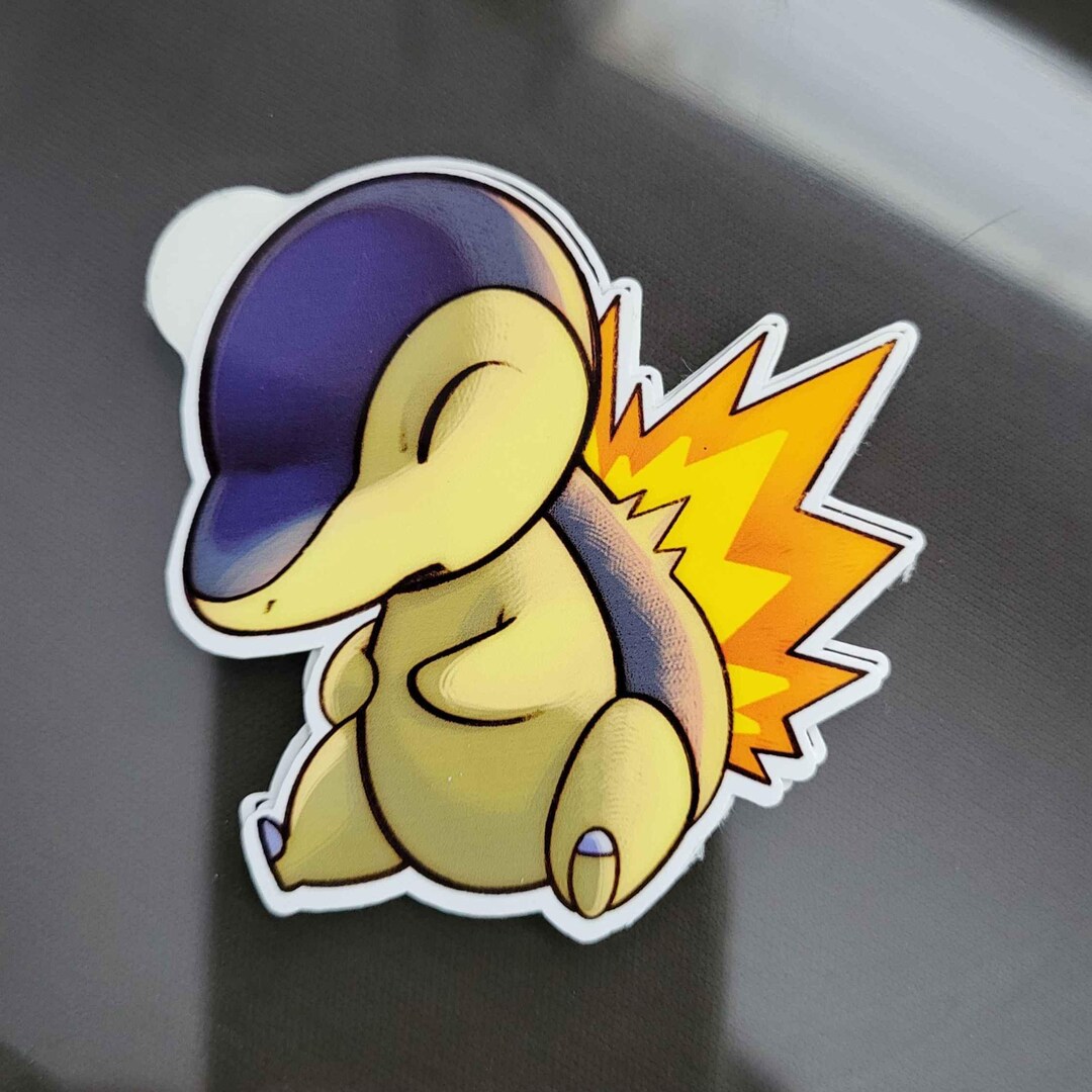 Cyndaquil Pokemon Sticker - Etsy