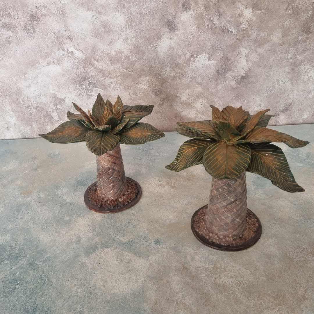 Ceramic Tree Forms Trinket,handmade Green Tree,ceramic Tree Sculpture ...