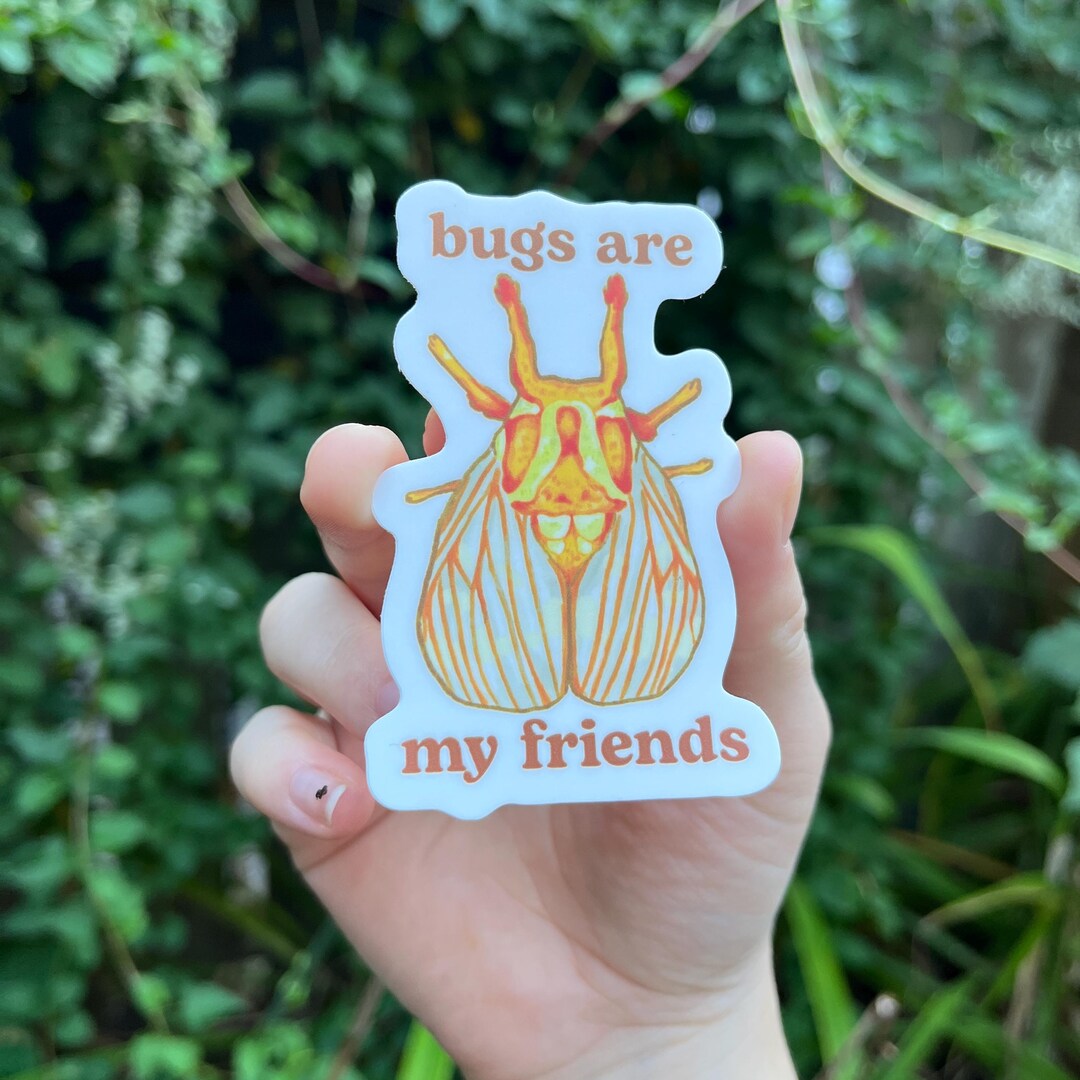 Bugs Are My Friends - Vinyl Sticker | Waterproof Weatherproof | Fairy ...