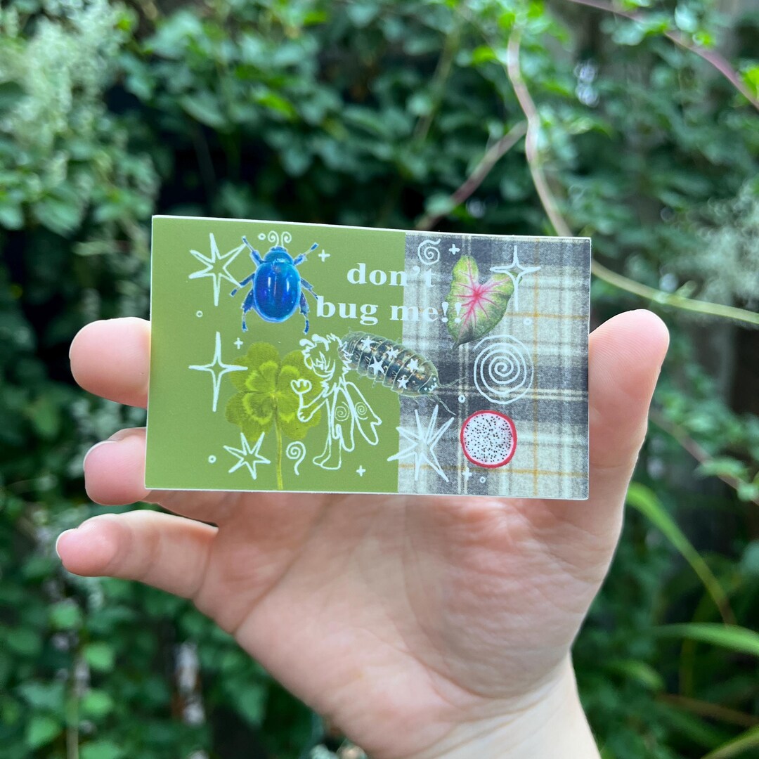 Don't Bug Me - Vinyl Sticker | Waterproof Weatherproof | Fairy Grunge ...
