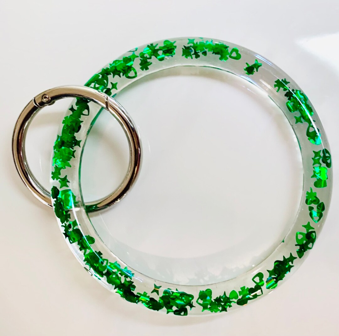 St. Patrick Day Theme Keychain Bracelet Only |keychain Bracelet Set ...