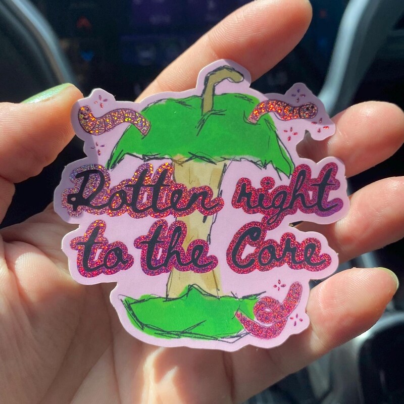 Rotten to the Core - Etsy