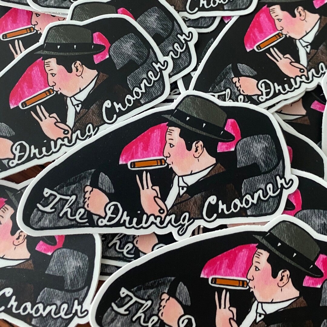 I Think You Should Leave Inspired Driving Crooner Die Cut Vinyl ...