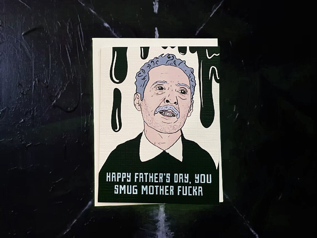 Severance Inspired Fathers Day Greeting Card Irving Bailiff Lumon ...