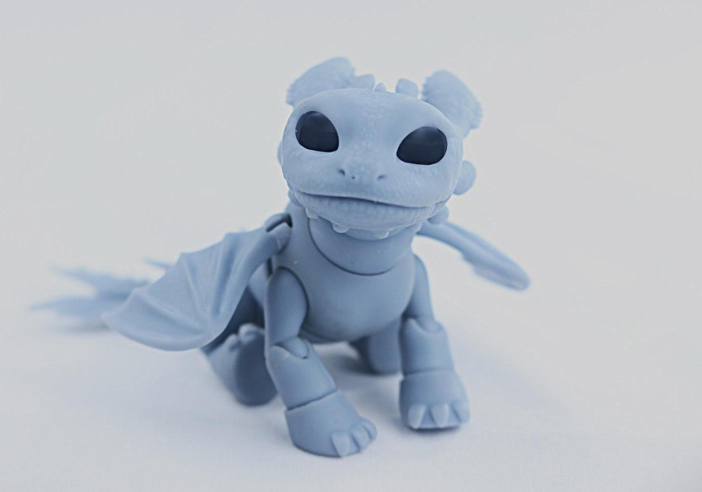 Toothless the Dragon BJD Art Doll - Etsy