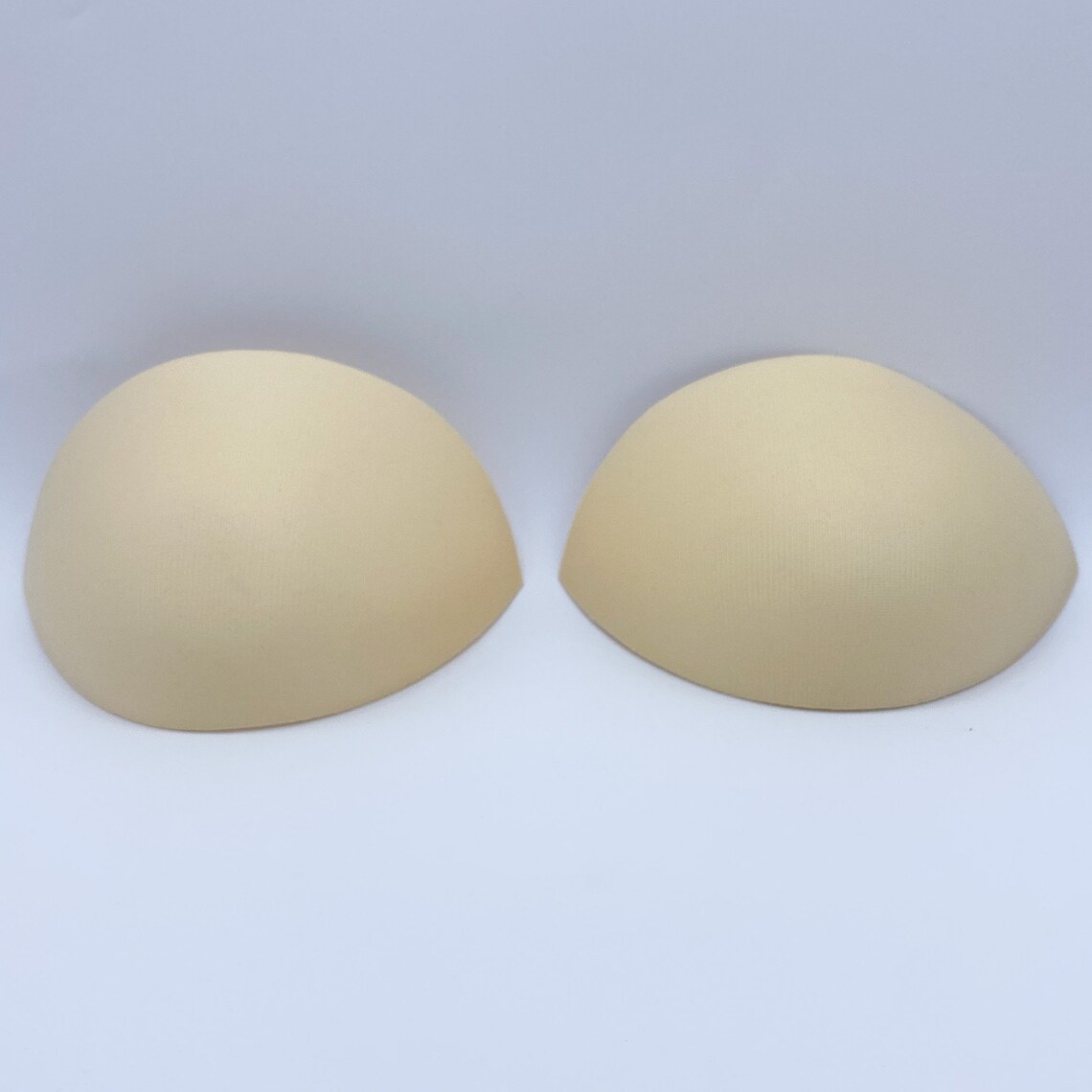 2 Bra Cup Inserts A/B/C Push up Falsies Padding Smooth | Etsy