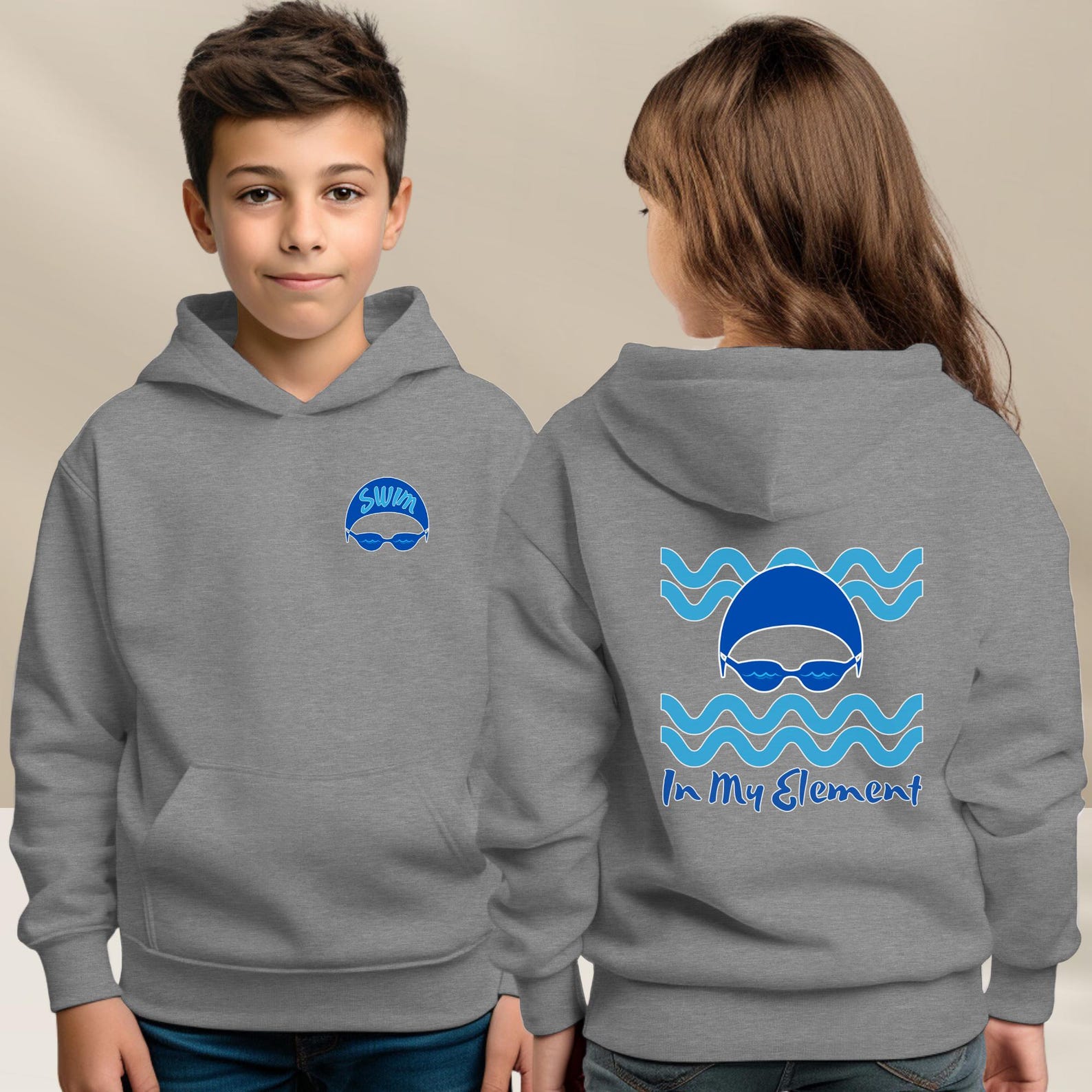 SWIMMING LOVER SWEATSHIRT for Kids, Youth Swimming Hoodies, Gifts for ...