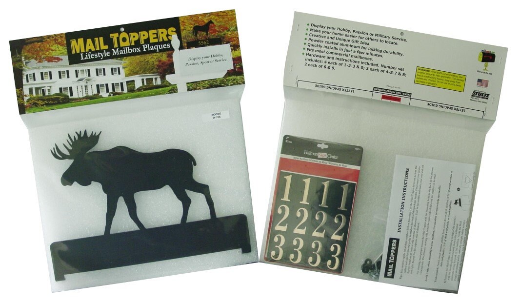 Holstein Mailbox Address Plaque - Etsy