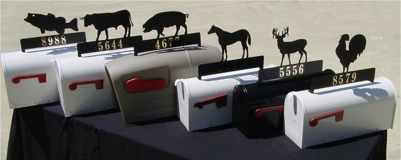 Retriever Mailbox Address Plaque - Etsy