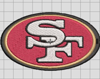 49ers Embroidery Design | Etsy
