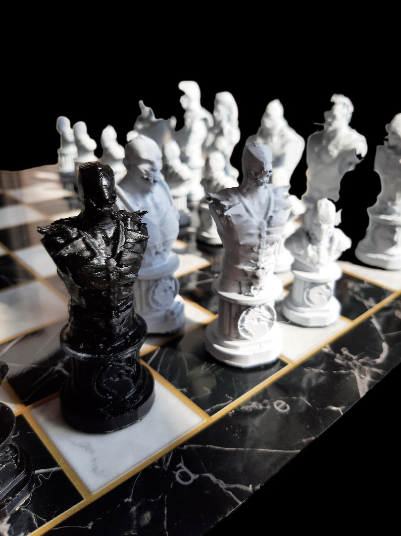 Mortal Kombat Chess Set: Custom PLA Plastic Fight Game - Etsy