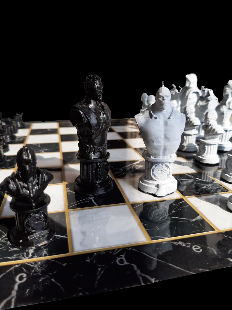 Mortal Kombat Chess Set: Custom PLA Plastic Fight Game - Etsy