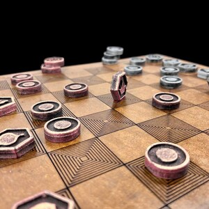Heavy Metal Chinese Checkers Chess Set With Chessboard | Personalized ...