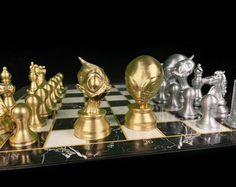 Ufo Chess Set - Etsy