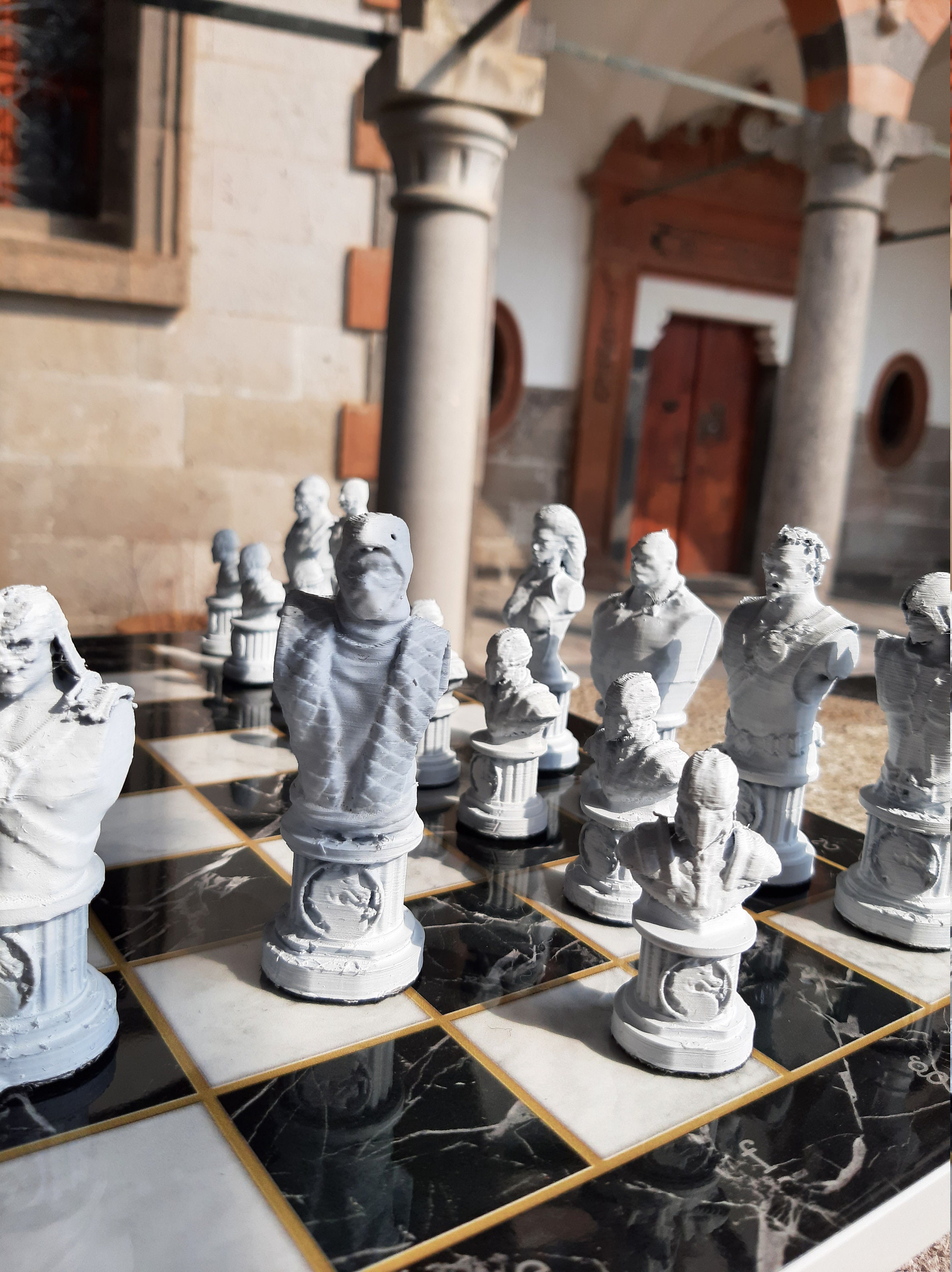 Mortal Kombat Chess Set-mortal Kombat Fight Chess Set - Etsy UK