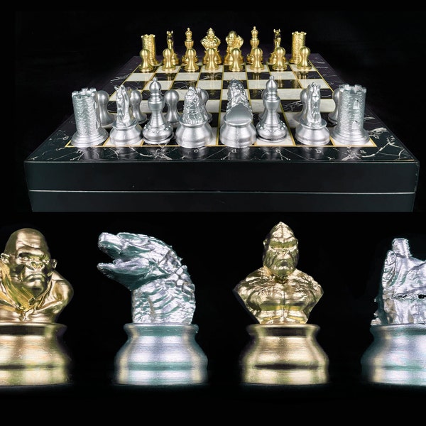 Custom Chess Set - Etsy