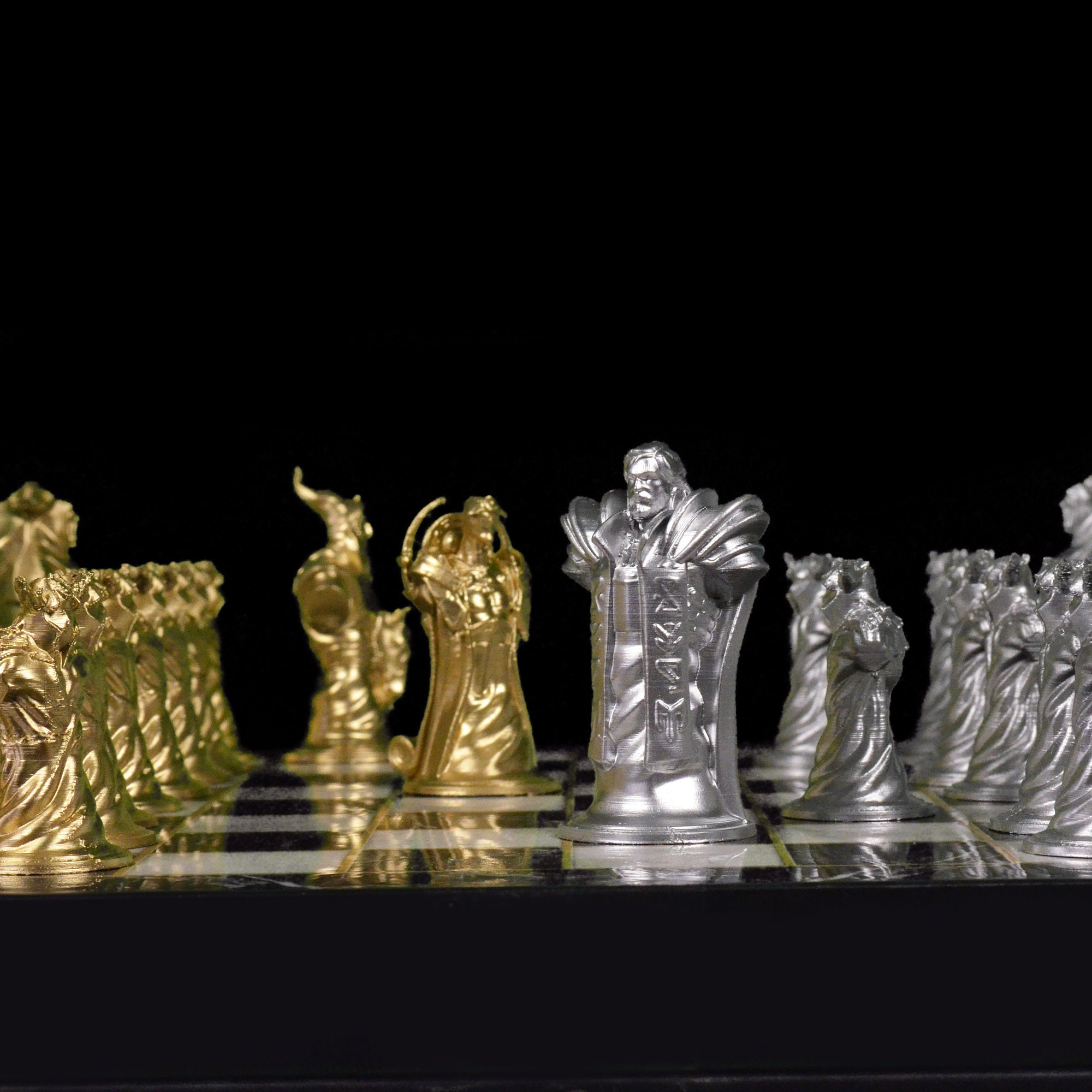 Dotas Characters Chess Set With Chessboard - Gamer Chess Gift İdea ...