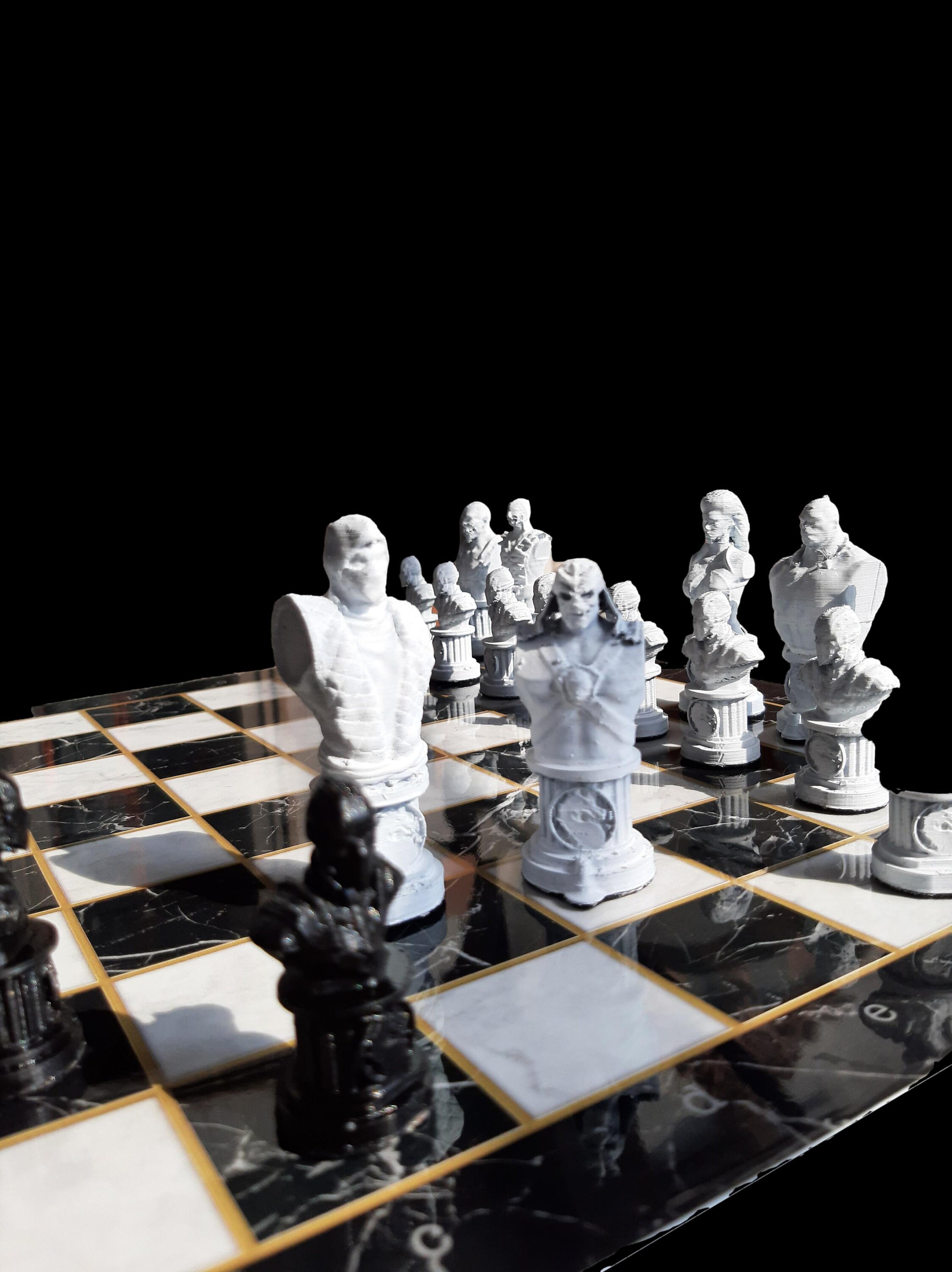 Mortal Kombat Chess Set: Custom Nameplate Fight Game - Etsy