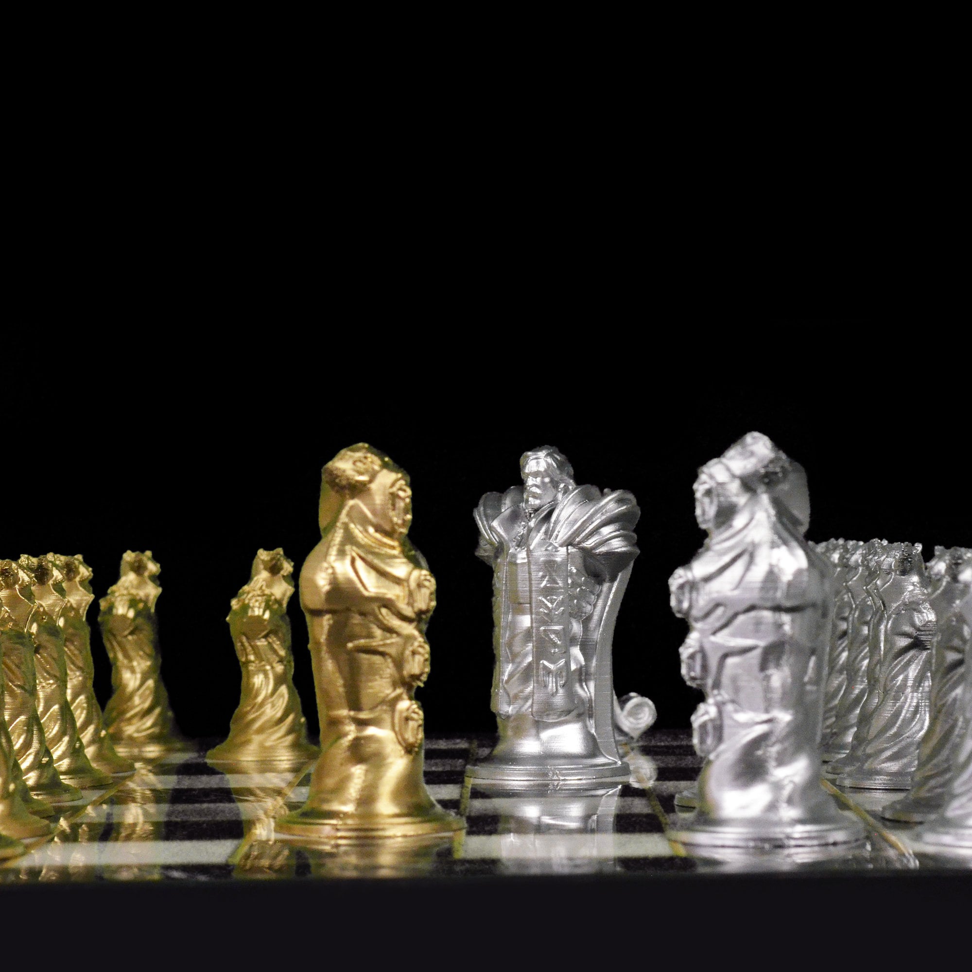 Dotas Characters Chess Set With Chessboard - Gamer Chess Gift İdea ...