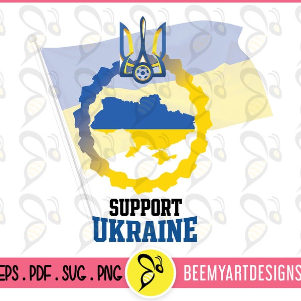 Ukraine Map Stencil - Etsy