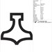 Hammer of Thor Machine Embroidery Design | 4x4 & 5x7 Hoop Embroidery ...