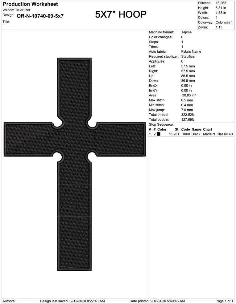 Episcopal Cross Machine Embroidery Design | 4x4 and 5x7 Hoop EMB ...