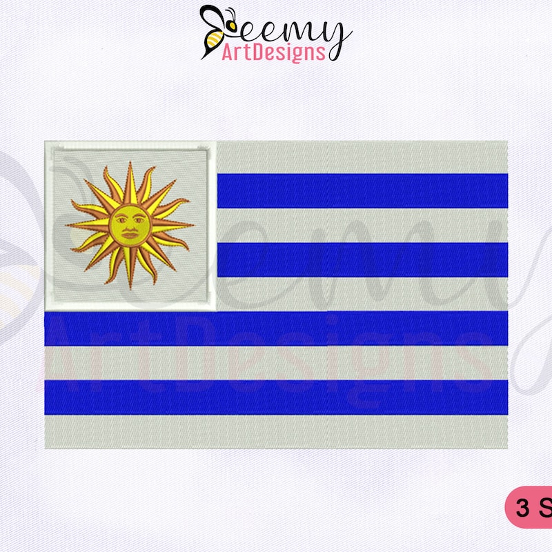 Bandera de urugu - Etsy México