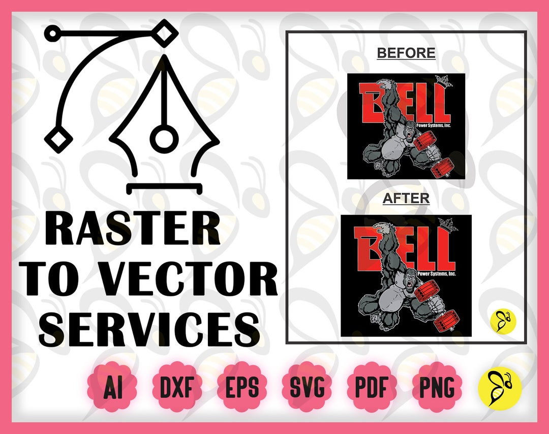 Raster to Vector Conversion Services, Image to Vector, Custom SVG ...