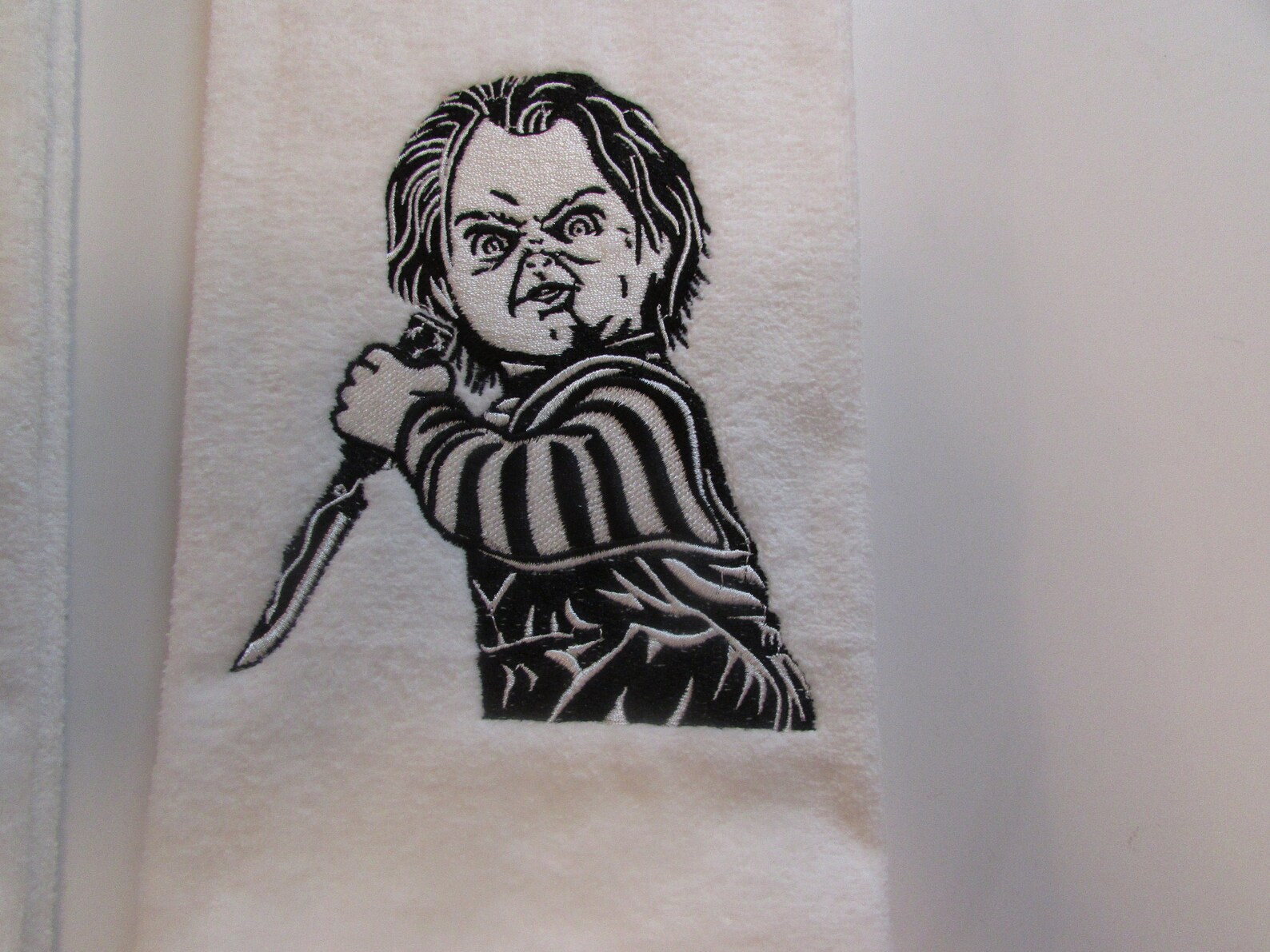 Horror Movie Killer Chucky Embroidery Design, 4x4 and 5x7 Hoop, Horror ...