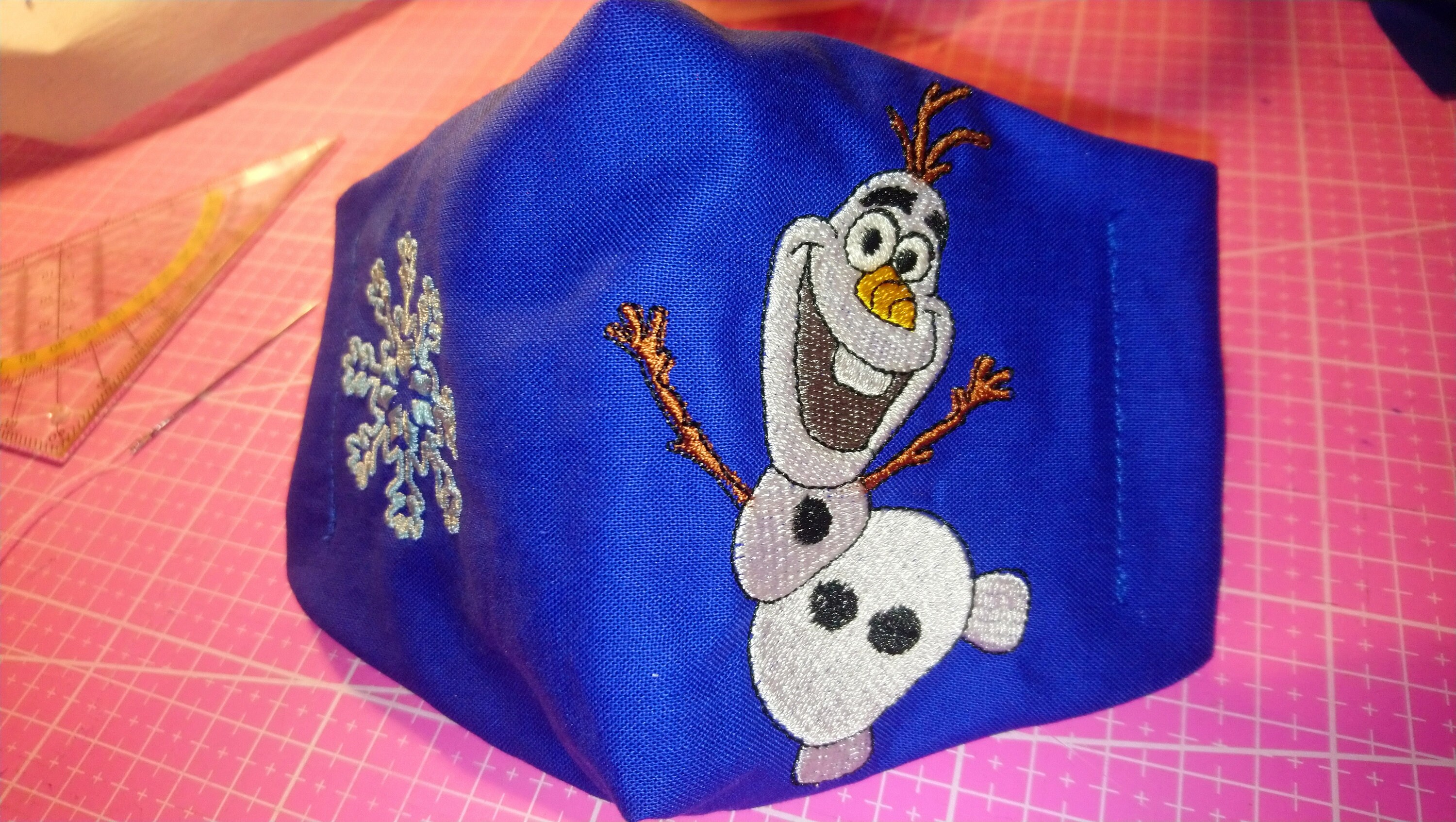 Happy Olaf Embroidery Design 4 Sizes Embroidery Designs - Etsy