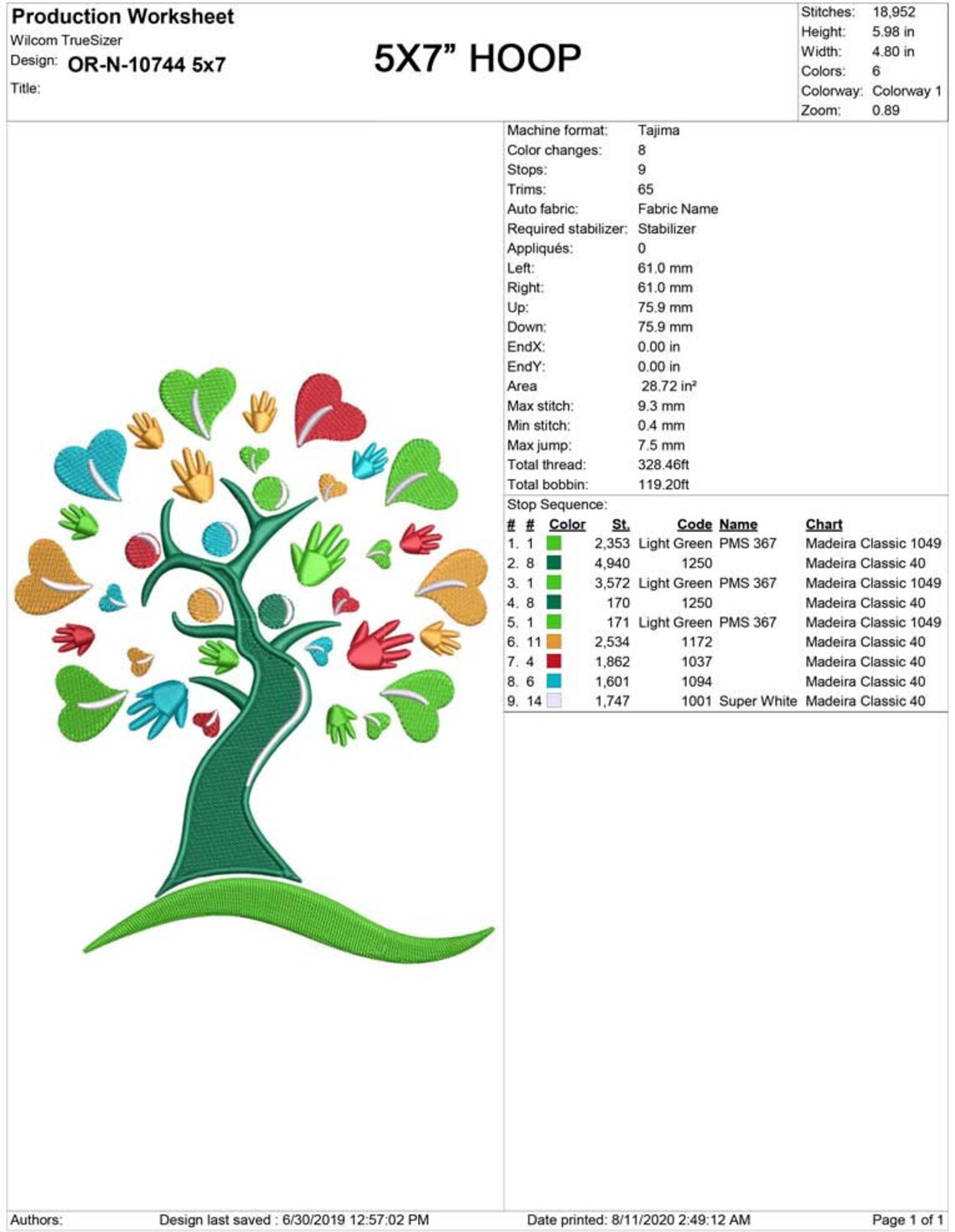 Helping Hands Tree Machine Embroidery Design 4x4 & 5x7 Hoop - Etsy