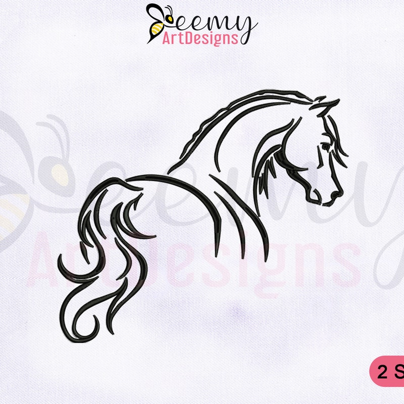 Horse Outline - Etsy