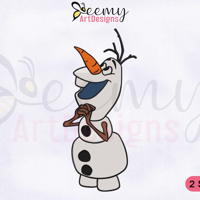 Embroidery Olaf 2 - Etsy