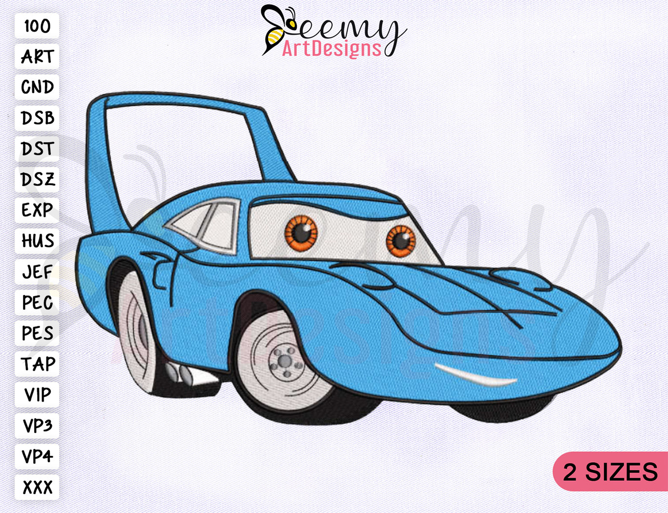 Cars Embroidery Designs Bundle 2 Sizes EMB Designs Cars - Etsy