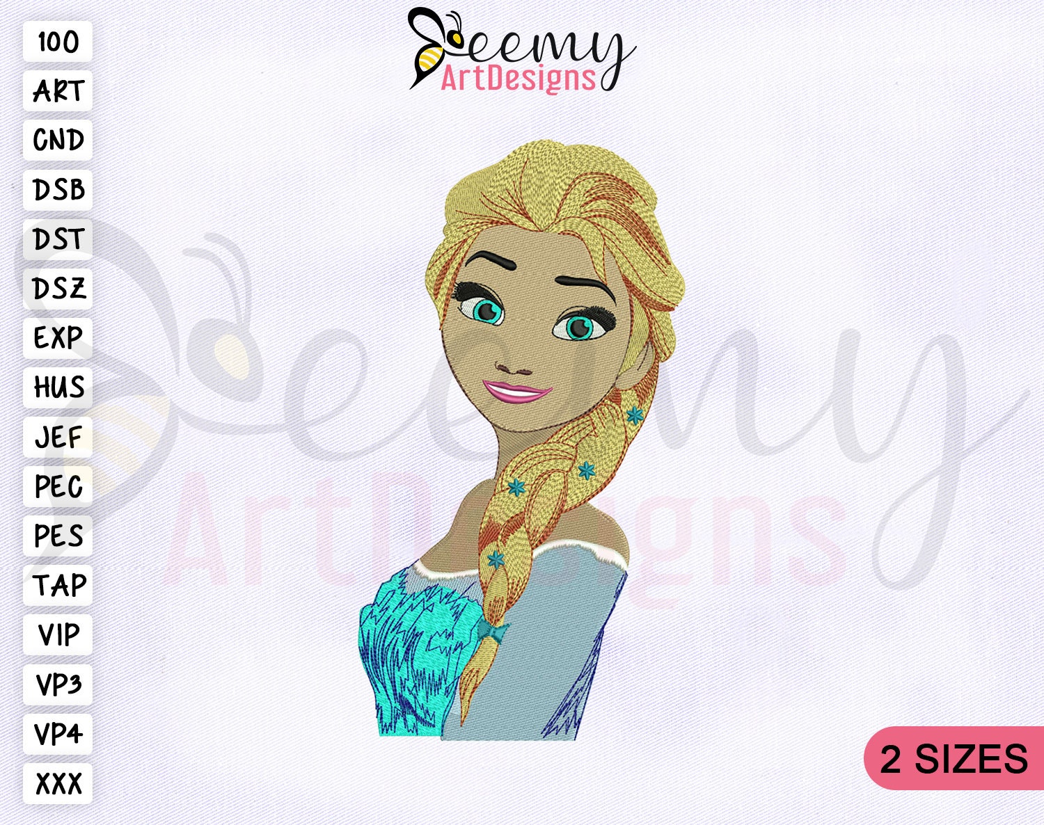 Frozen Embroidery Designs Bundle 4x4 and 5x7 Hoop EMB Frozen | Etsy