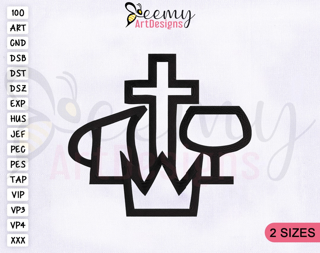 Christian Missionary Alliance Embroidery Design | 4x4 and 5x7 Hoop EMB ...
