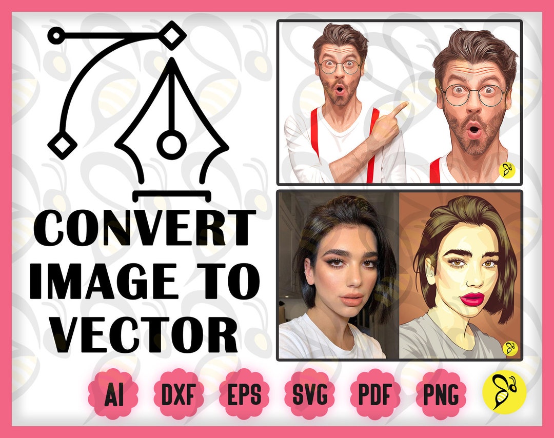 Convert Image to Vector Service, Photo to Vector, Picture Illustration ...