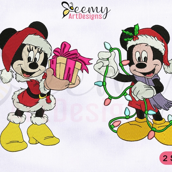 Mickey Gingerbread Embroidery - Etsy