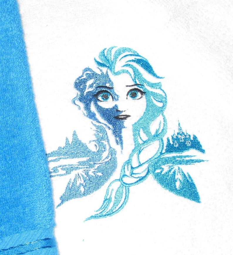 Artistic Frozen Princess Elsa Embroidery Design Frozen Elsa - Etsy