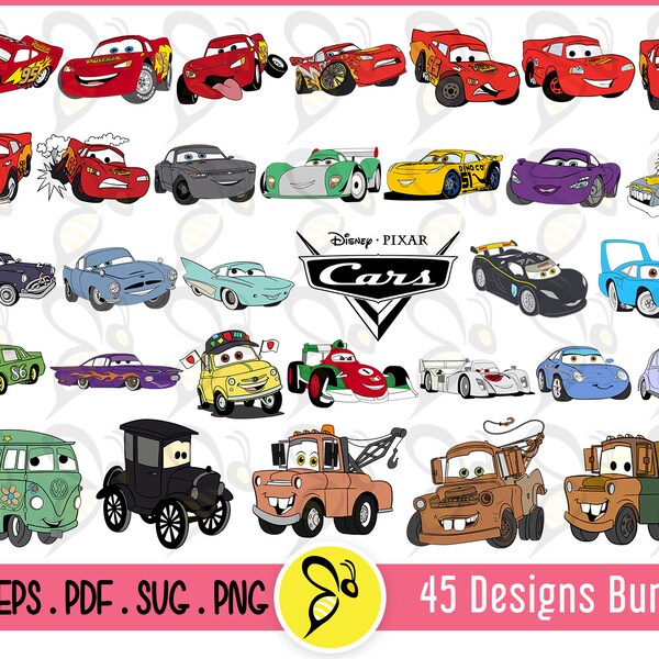 Mcqueen vector - Etsy Portugal