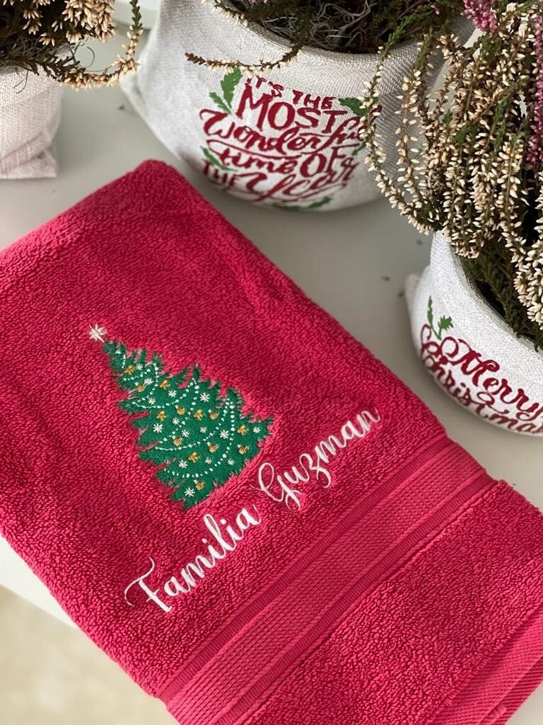 Decorative Christmas Tree Embroidery Design 4x4 and 5x7 Hoop - Etsy